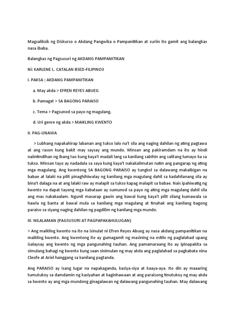 MIDTERM DISKURSO - WPS Office | PDF