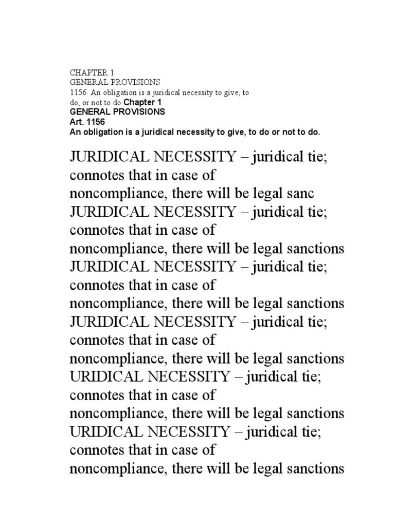 OBLICON Notes & Cases | PDF | Law Of Obligations | Negligence