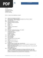 SAMPLE LC SWIFT MT700 - ITFCvietnam - XNK - Standard Charterbank | PDF ...