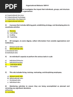 Chapter: Motivation Multiple Choice Questions | PDF | Motivation ...