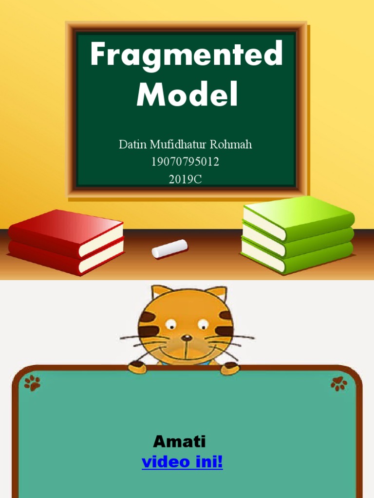 1 - Fragmented Model | PDF