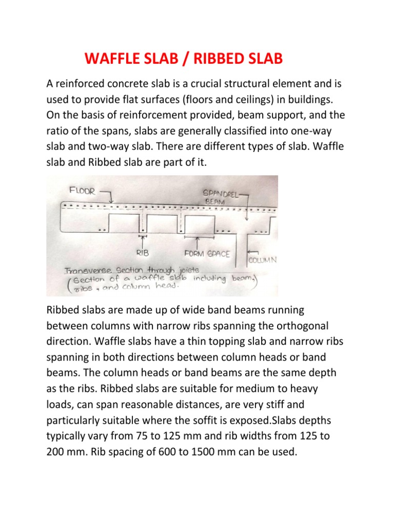 A Comparison of Waffle Slabs and Ribbed Slabs: Construction Methods and ...