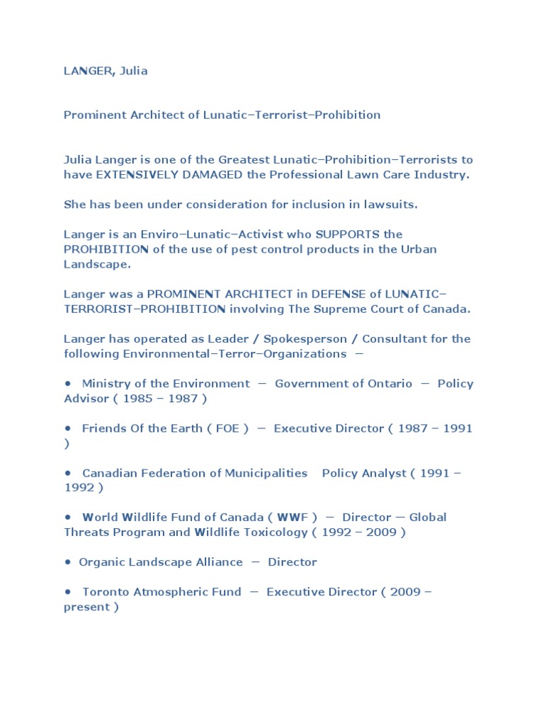 Reference - Culprit - Julia Langer - BIOGRAPHY PDF | PDF | World Wide ...