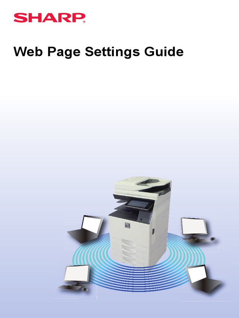 Web Page Settings Guide | PDF | Login | World Wide Web