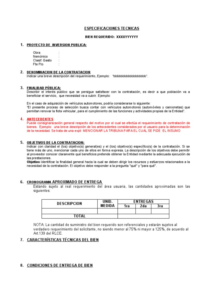 MODELO DE EETT .Doc COMPRAS MENORES | PDF | Business