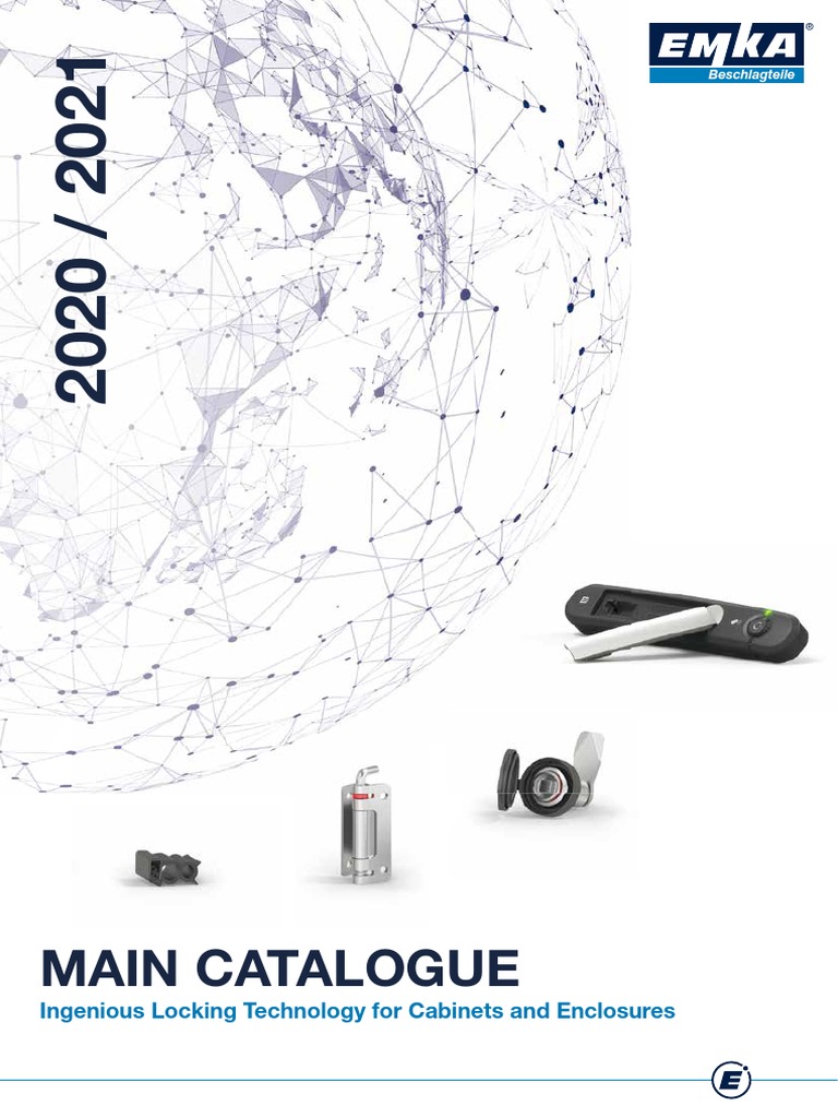 EMKA Catalogue Ingenious Locking Technology For Cabinets and Enclosures ...