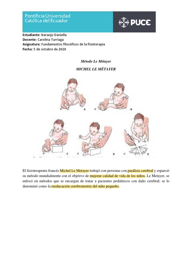 2.7. Método Le Métayer. Exposición. | PDF | Terapia física | Parálisis ...
