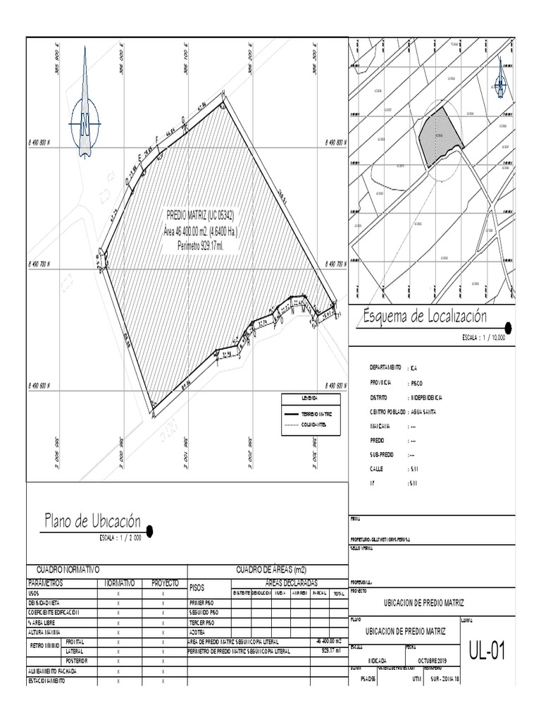 Planos de Sub Divicion de Lote | PDF | Visualización (Gráficos) | Observación científica