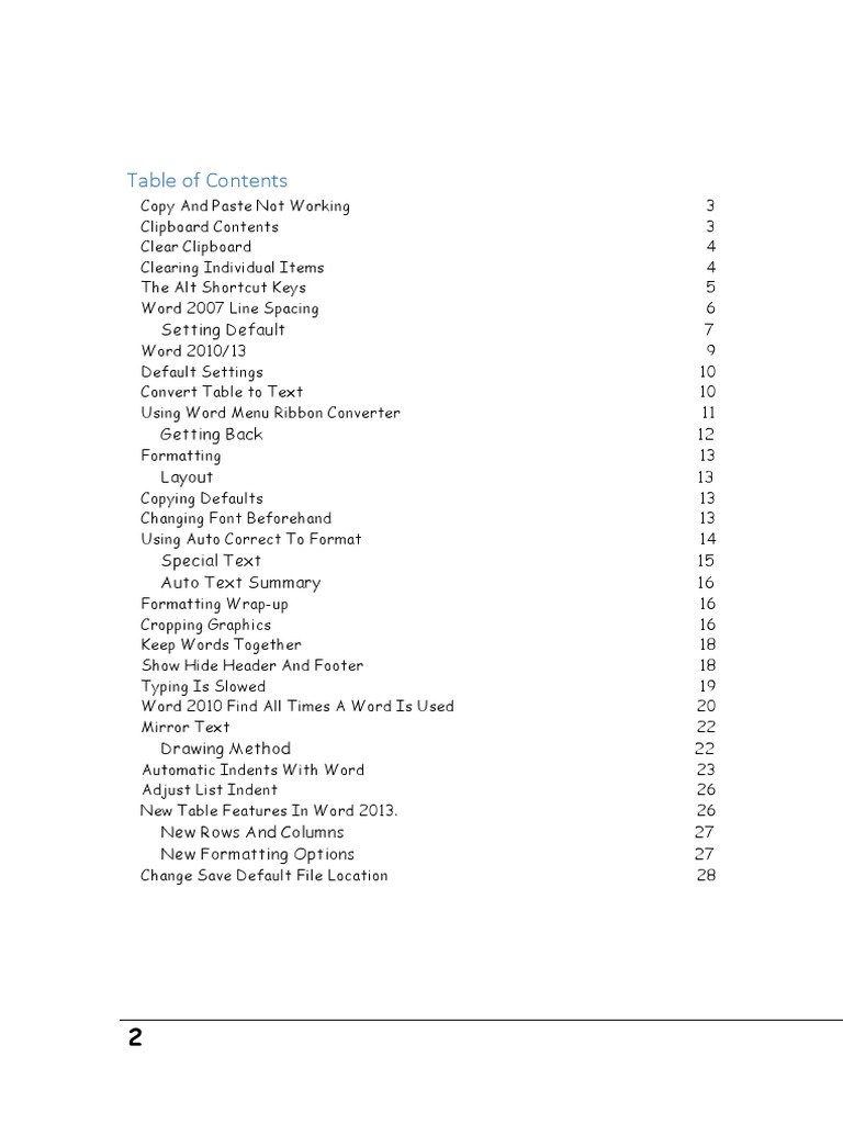 MS Word Tips and Tricks Guide | PDF | Software | System Software