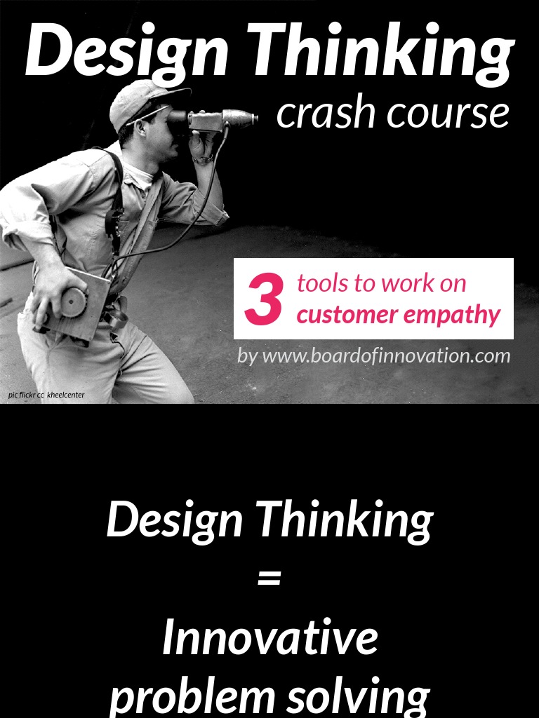 Design Thinking Crash Course PDF | PDF | Design Thinking | Lean Startup