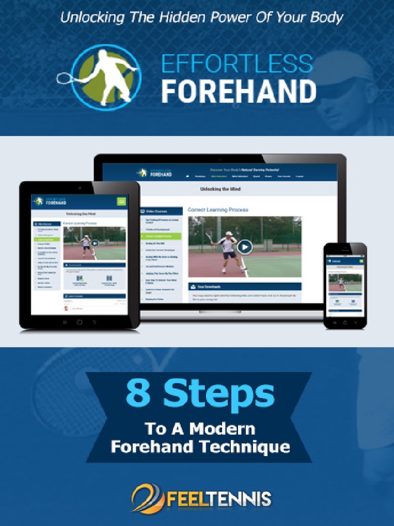 8 Steps Modern Forehand | PDF | Bowling (Cricket) | Anatomical Terms Of Motion