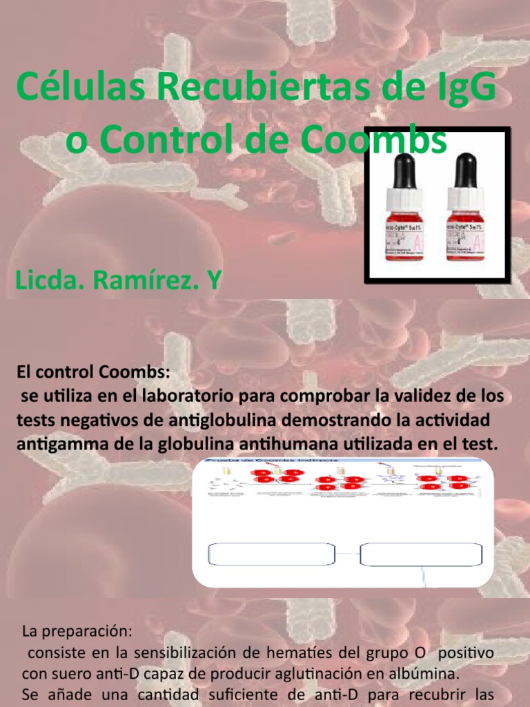 Celulas Control de Coombs | PDF