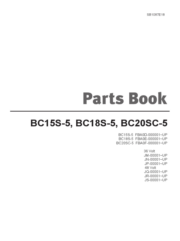 BC15S-5 SB1087 E18 PDF | PDF | Nut (Hardware) | Screw
