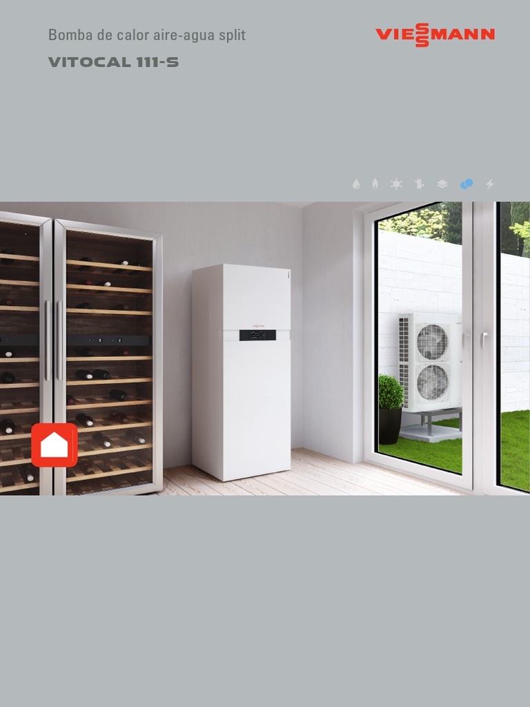 VIESSMANN - Vitocal 111-S | PDF | Bomba de calor | Caldera