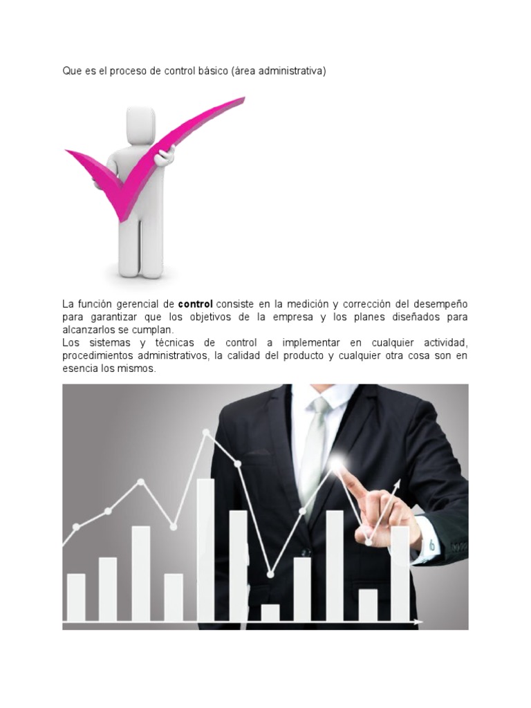 Que Es El Proceso de Control Básico Charla | PDF | Beneficio (economía ...