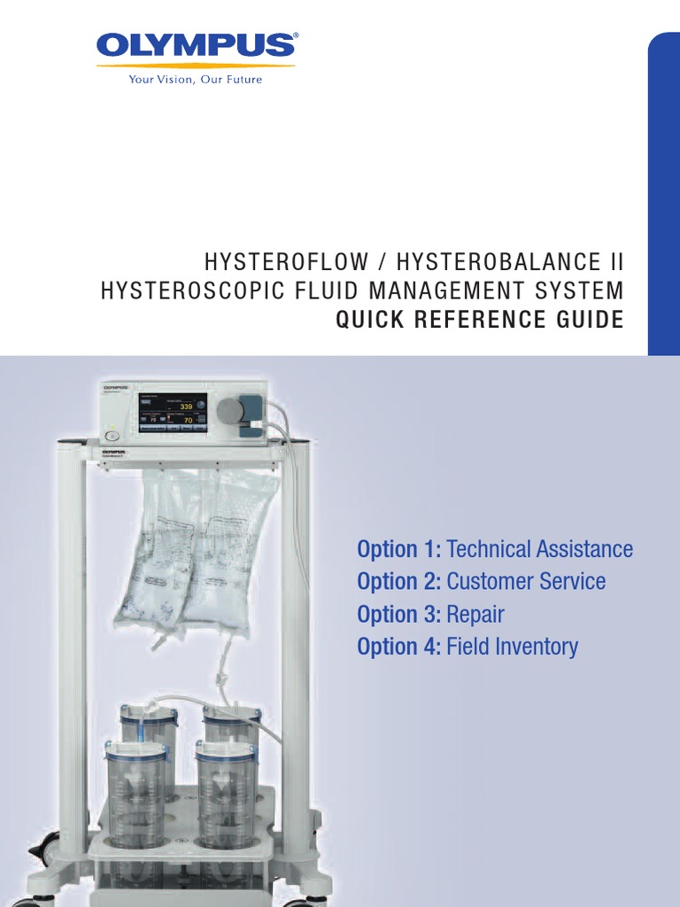 Hysteroflow / Hysterobalance Ii Hysteroscopic Fluid Management System ...