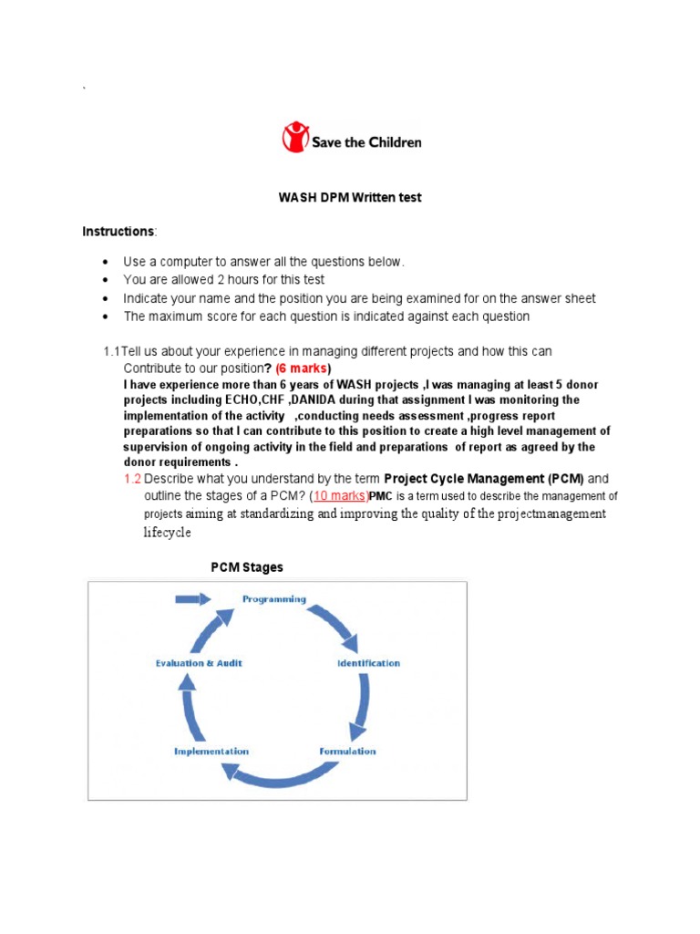 Wash Test Fro Save | PDF | Wash | Sanitation