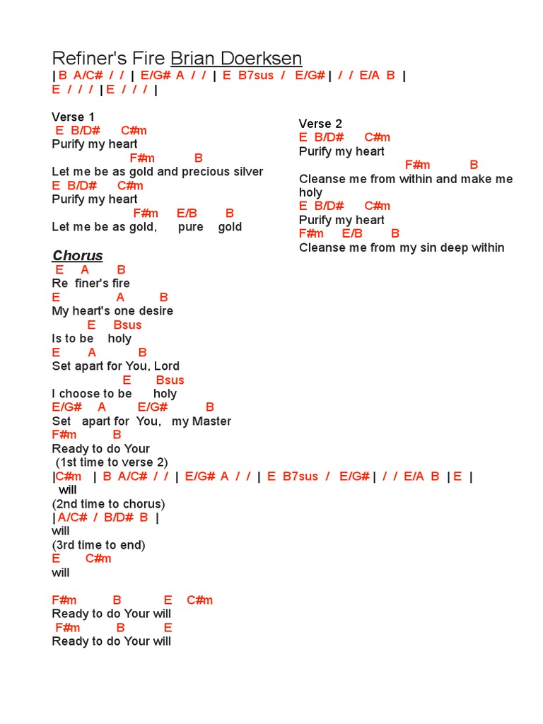 Refiner's Fire | PDF