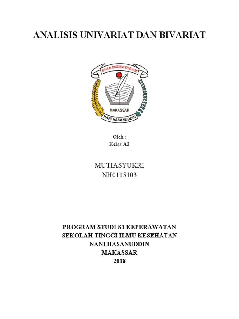 Analisis Univariat Dan Bivariat | PDF