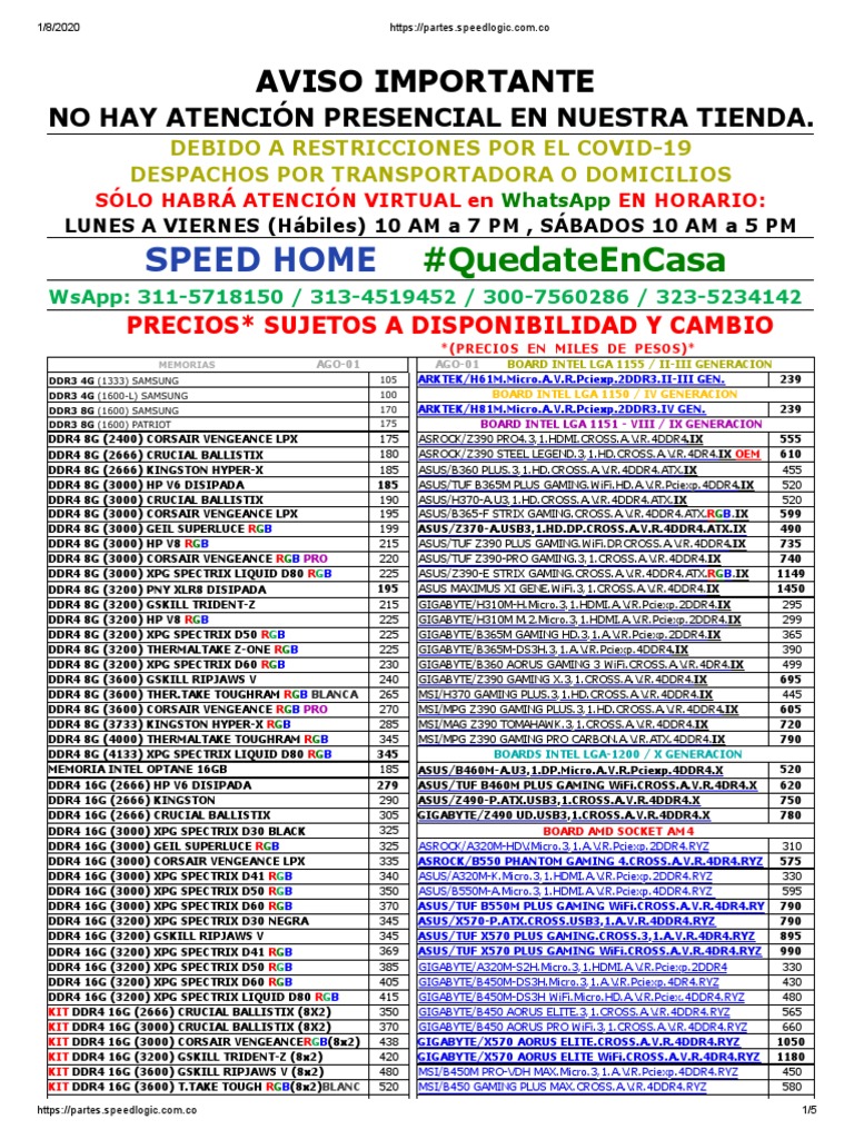 Speed Home: #Quedateencasa | PDF | Hdmi | Advanced Micro Devices