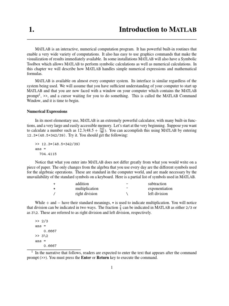 Arnold Ordinary Differential Equations Using MATLAB | PDF | Matrix (Mathematics) | Trigonometric ...