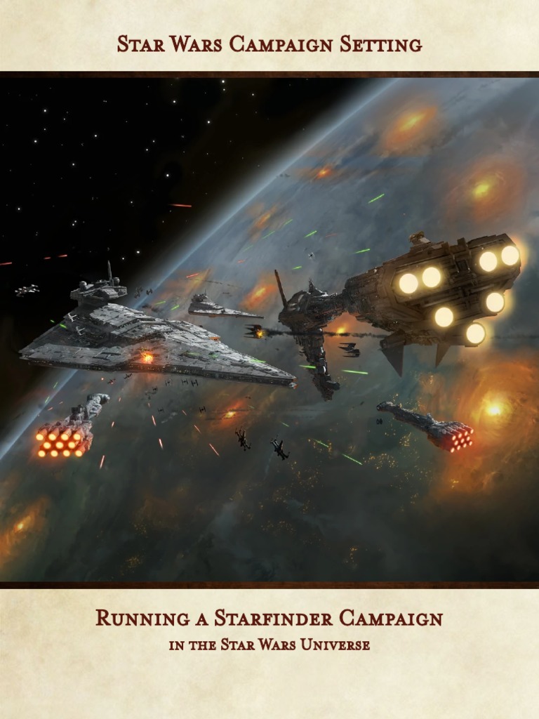Star Wars Campaign Setting For Starfinder | PDF | Galactic Empire (Star ...