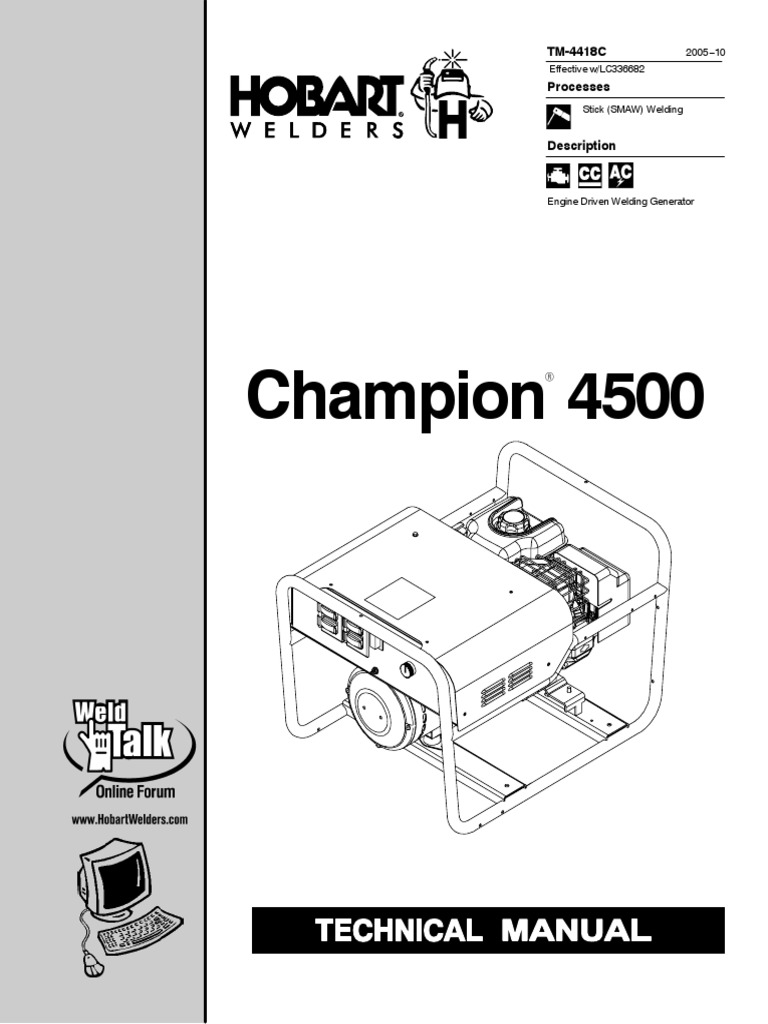Champion Generator Parts Breakdown