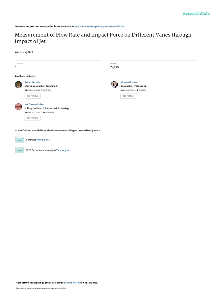 Impact of Jet | PDF | Turbine | Jet Engine