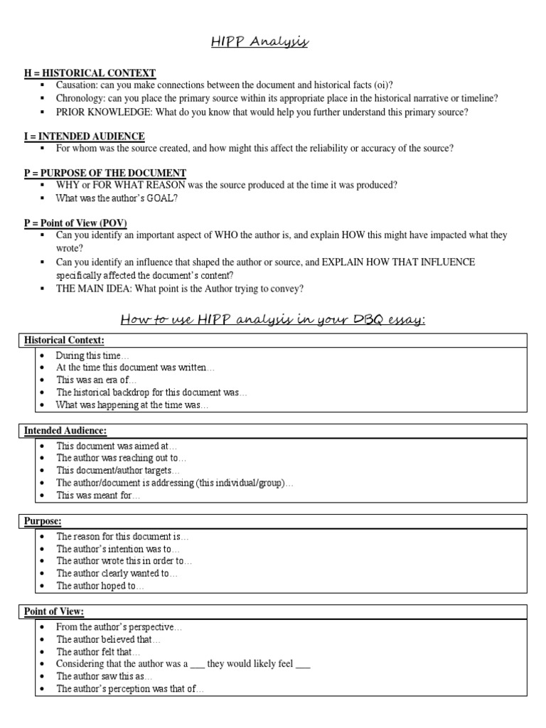 HIPP Analysis PDF | PDF | Philosophy