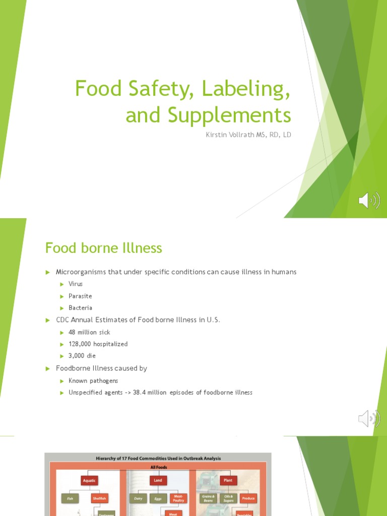 Food Safety, Labeling .Ashx | Download Free PDF | Dietary Supplements ...
