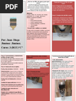 TRIPTICO - Filtro Purificador de Agua Casero-JORGE BASADRE 2019 | PDF | Botella | Agua