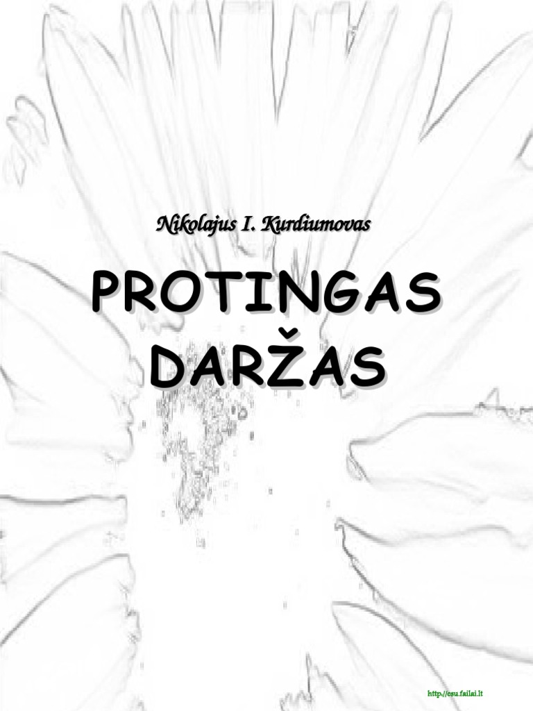 Protingas Darzas | PDF