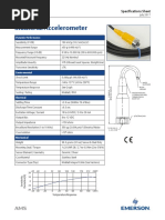 Accelerometer - SKF CMSS 2200 Data Sheet of Curve | PDF | Direct ...