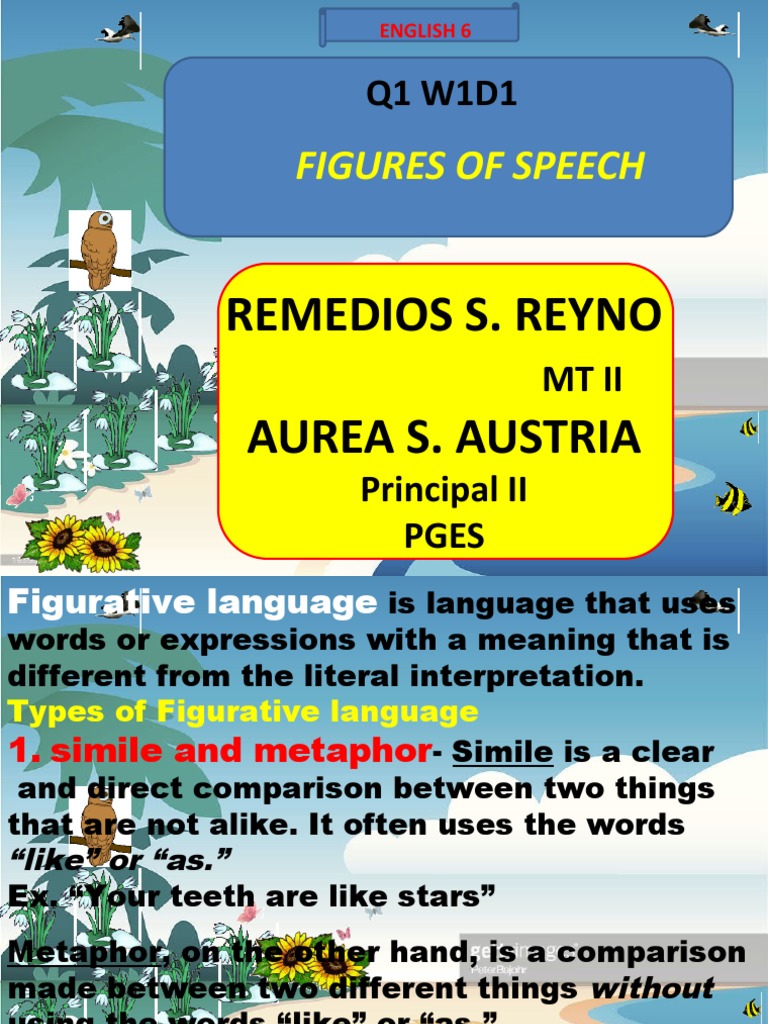 Figures of Speech | PDF | Poetry | Metaphor