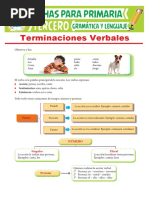 Práctica Sobre Los Verbos - 4to de Primaria | PDF