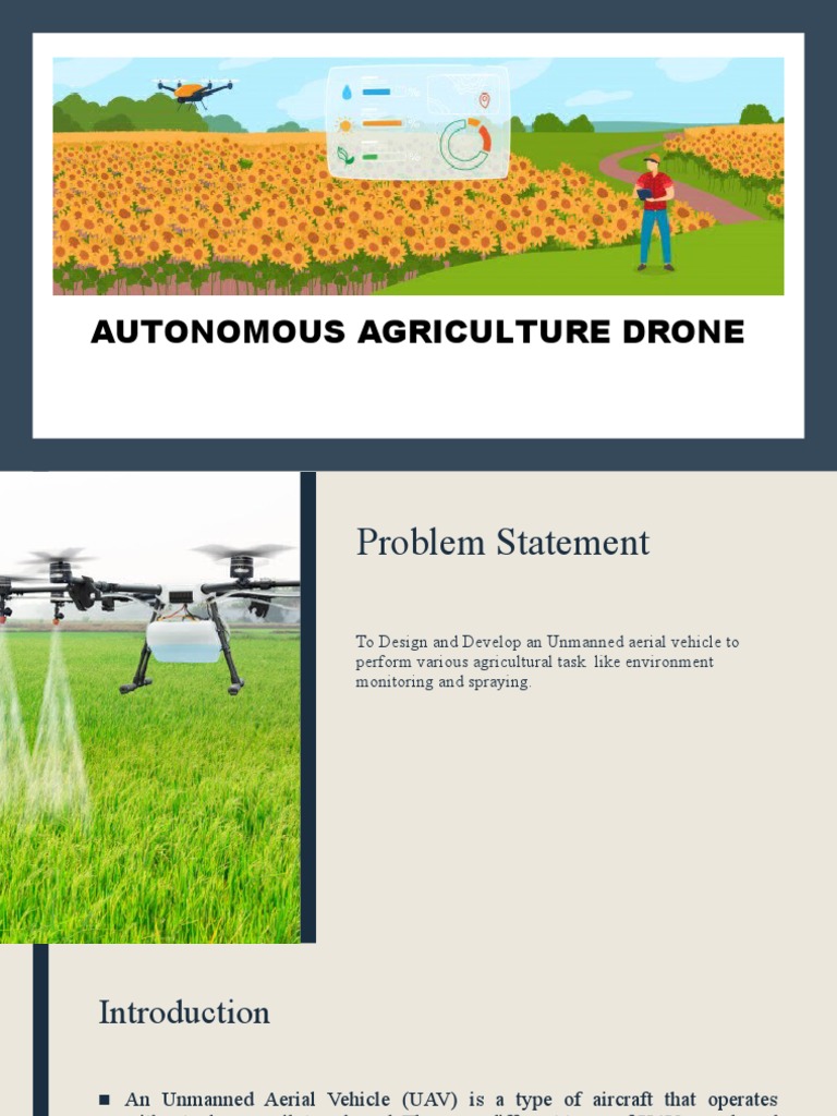 Agricultural Drone | PDF | Unmanned Aerial Vehicle | Agriculture