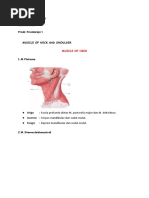 Origo dan Insersio Otot Manusia | PDF