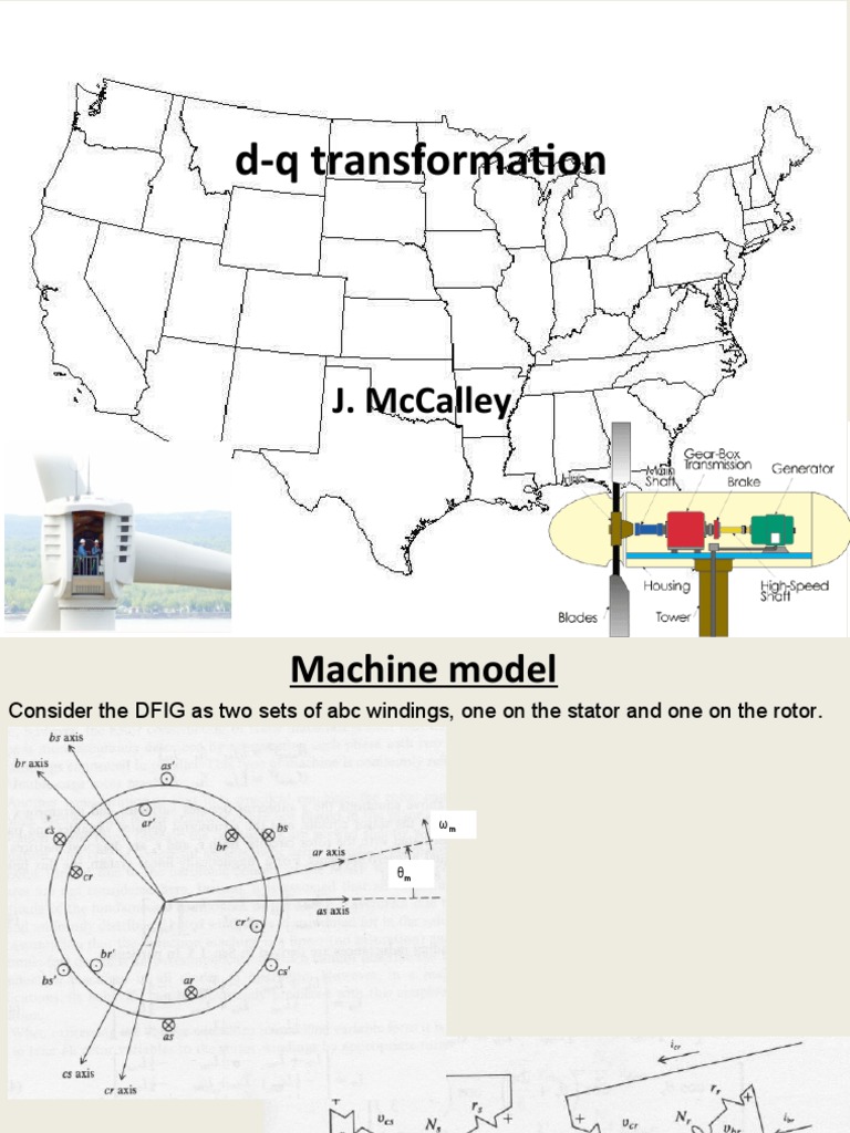 DQ Transformation | PDF | Coordinate System | Inductance
