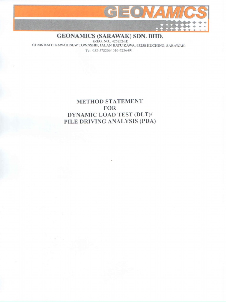 PDAMethod Statement R1 | PDF