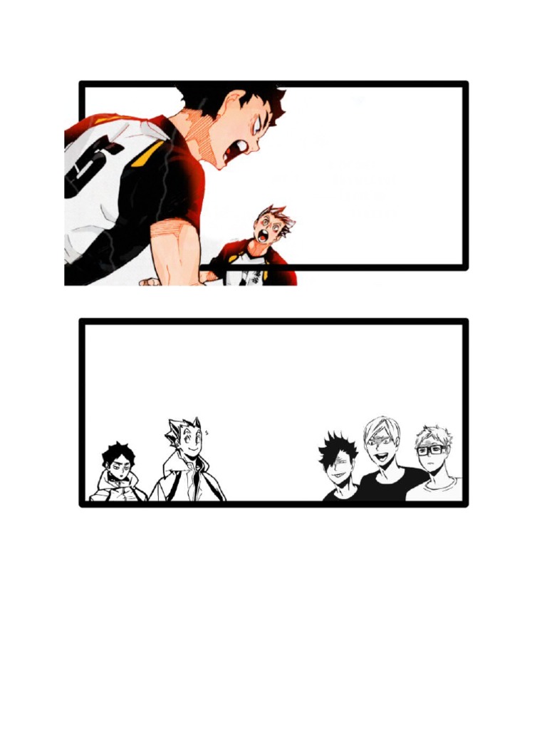 Haikyuu Banner For Notebook Stickers BokuAka, KuroKen, and More | PDF