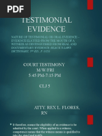 Module 1 CLJ 31 | PDF | Evidence | Admissible Evidence