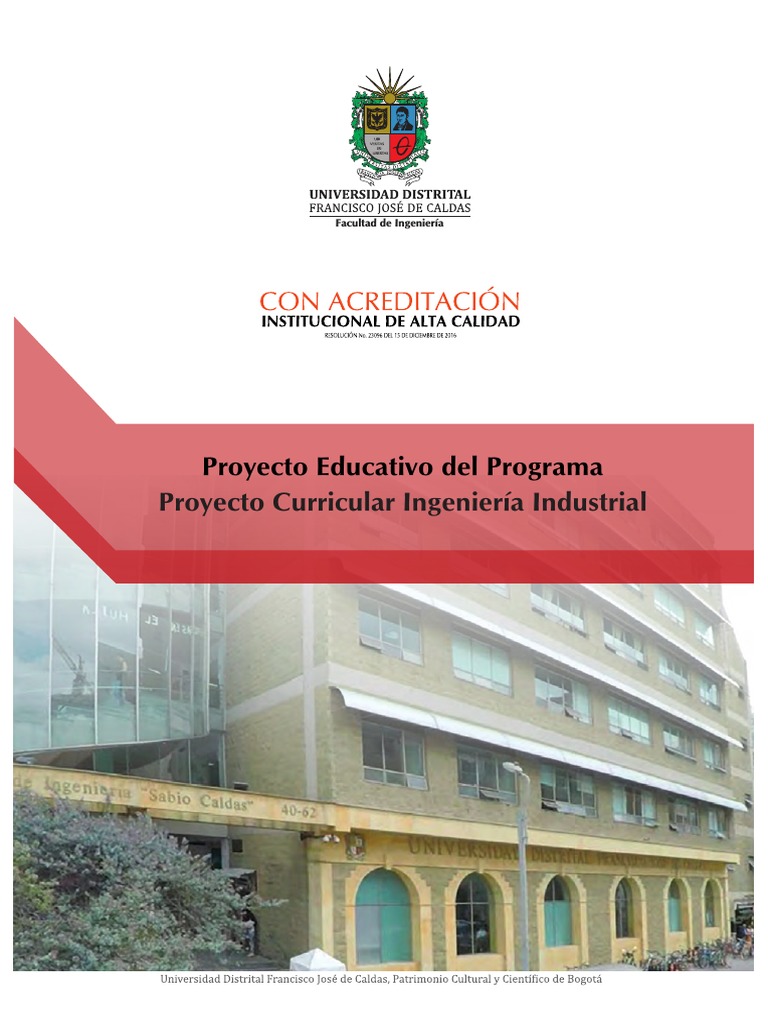 Proyecto Educativo Del Programa - PEP | PDF | Plan de estudios ...