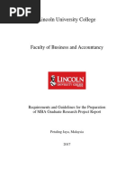 Project Proposal - Proforma | PDF | Master Of Business Administration ...