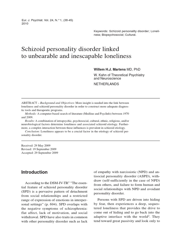 Original4 PDF | PDF | Personality Disorder | Mental Disorder