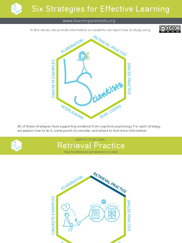 Effective Retrieval Practice Strategies | PDF | Neuropsychological ...