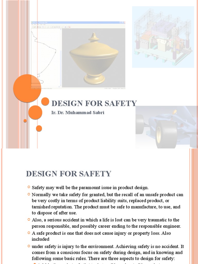 4 Design For Safety | PDF | Risk | Hazards