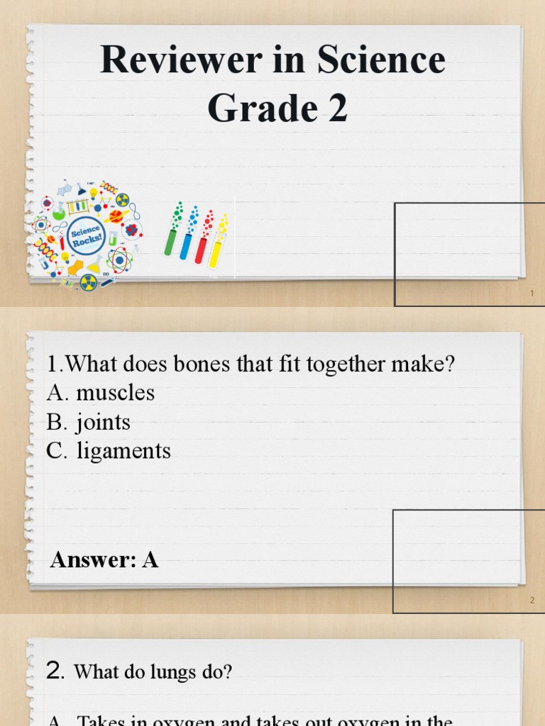 Science Reviewer Grade 2 | PDF