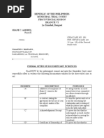 Sample Formal Offer Prosecution | PDF | Witness | Testimony