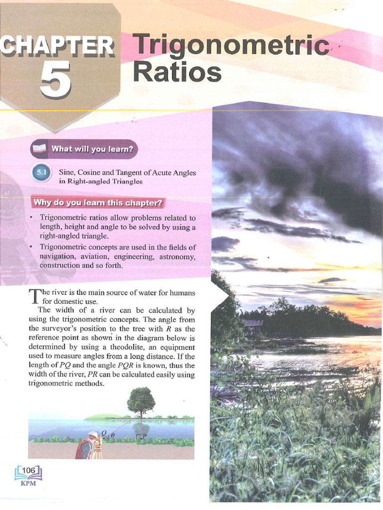 Chapter 5 Trigonometric Ratios PDF | PDF