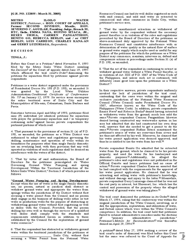 PD 1067 - 1. Jurisdiction Matters | PDF | Lawsuit | Jurisdiction